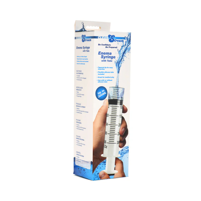 CleanStream 300ml Syringe with Tube – pelvictech