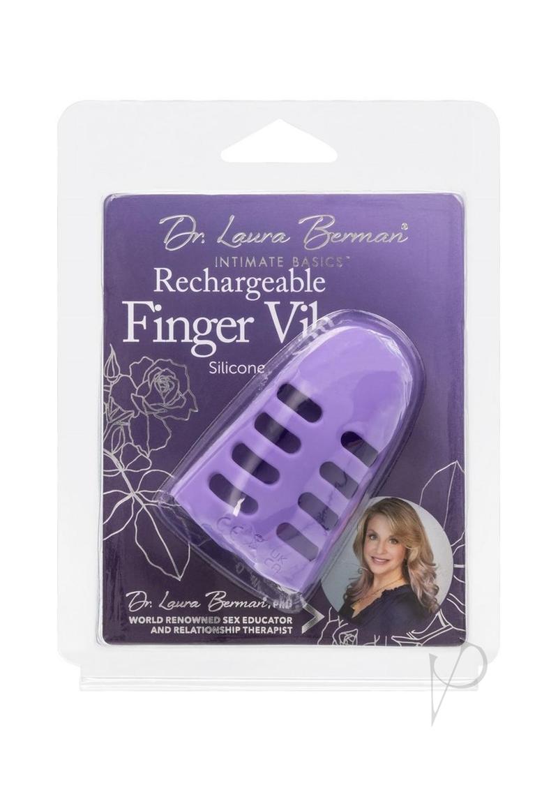 Dr. Laura Berman Rechargeable Silicone Finger Vibrator – pelvictech