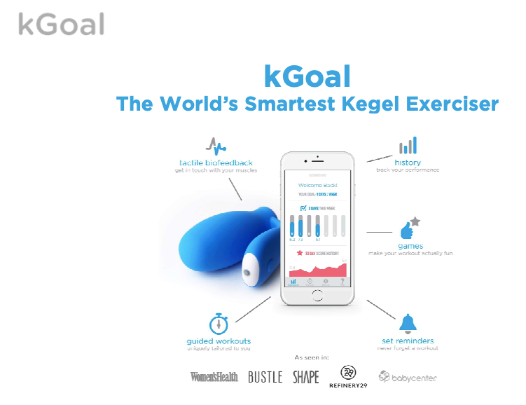 kGoal: The World’s Smartest Kegel Exerciser – pelvictech
