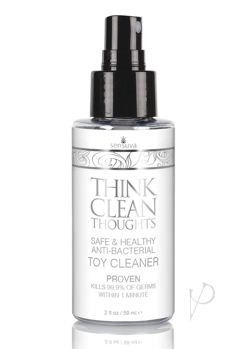 Think Clean Thoughts Anti-Bacterial Toy Cleaner (2 oz) – pelvictech