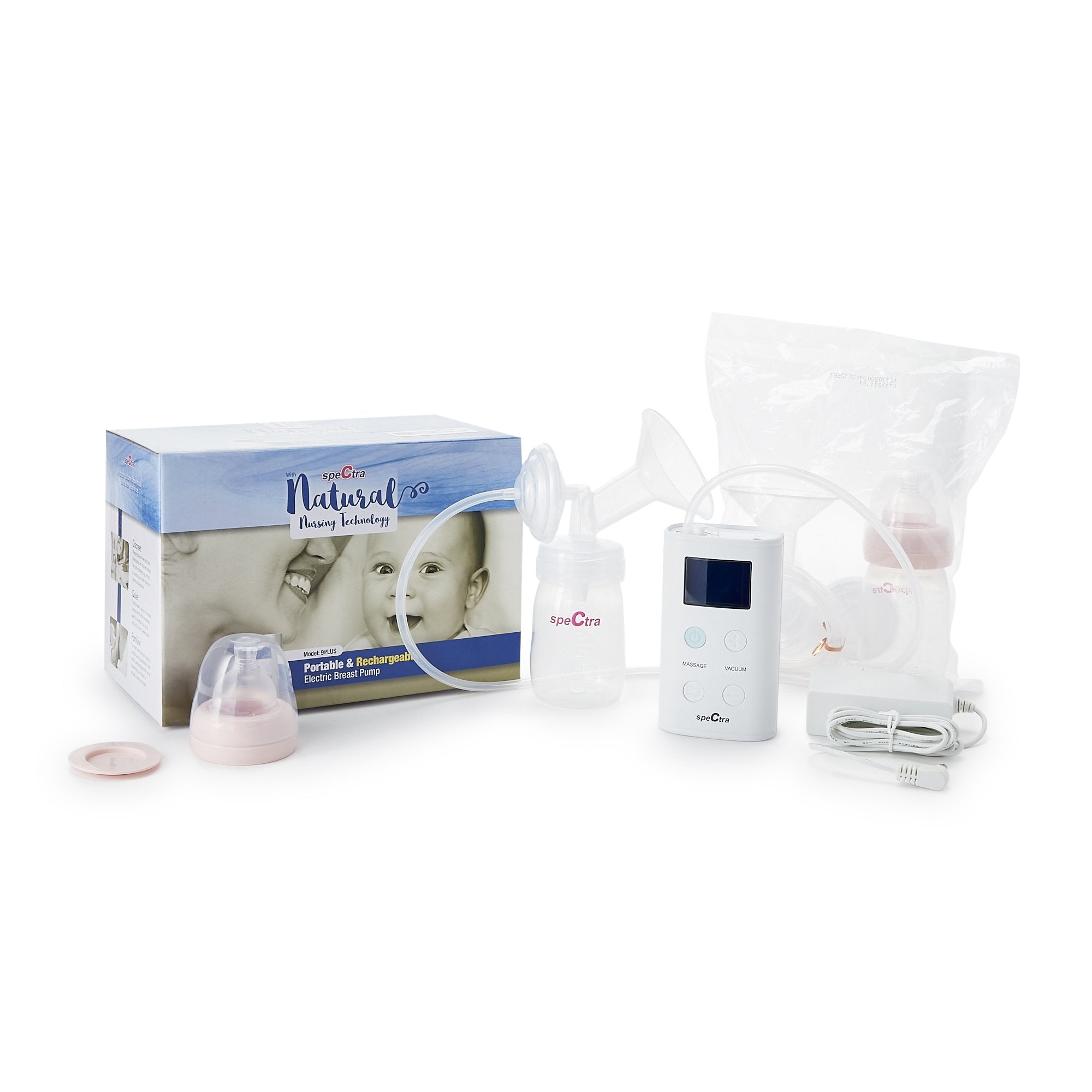 Spectra 9 Plus Single / Double Electric Breast Pump – pelvictech